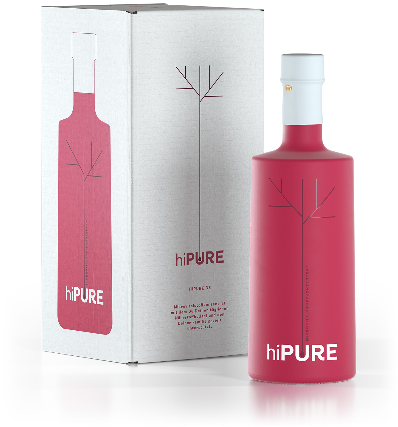 Das ist hiPURE - hiPURE. Das Mikrovitalstoffkonzentrat