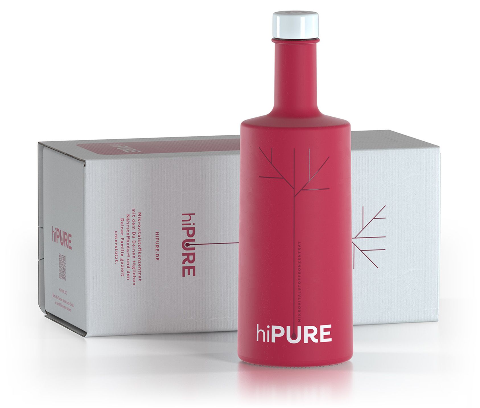 Jetzt bestellen - hiPURE 500ml Flasche für 50 Portionen