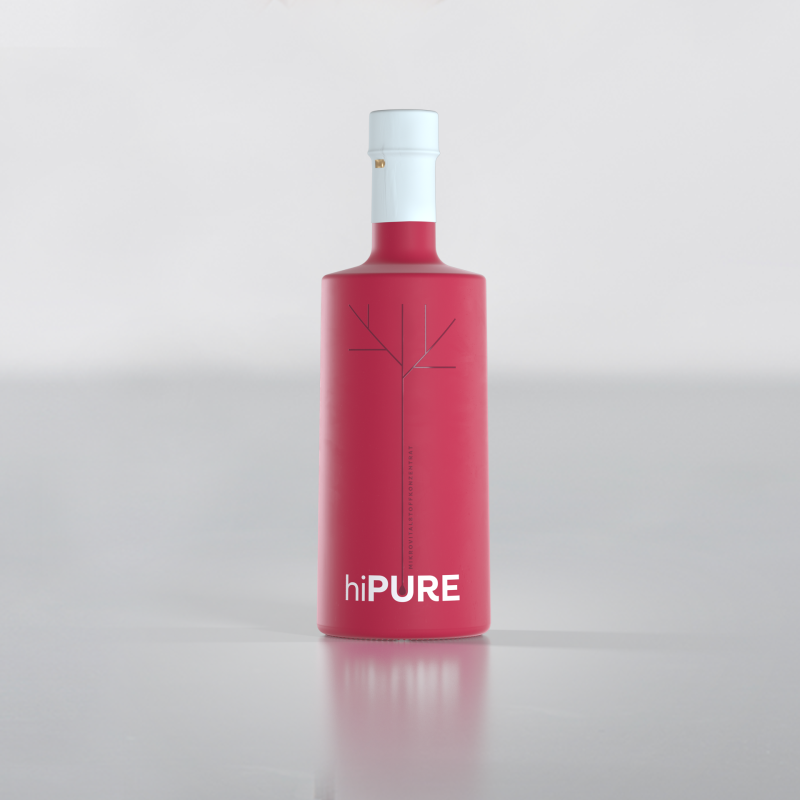 Jetzt bestellen - hiPURE 500ml Flasche für 50 Portionen